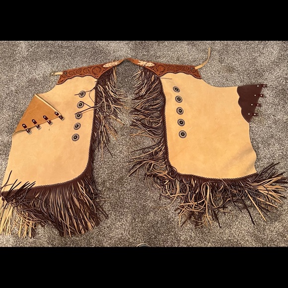 Dave Hack | Other | Custom Dave Hack Chaps Silver Buckles Very Long ...